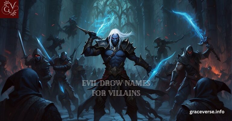 350 Powerful Drow Names for Your Next D&D Campaign
