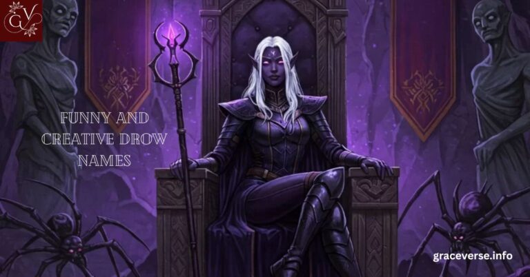 350 Powerful Drow Names for Your Next D&D Campaign
